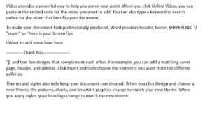 How to Create Screen Tips (Tooltips) in MS Word: A Step-by-Step Guide ...